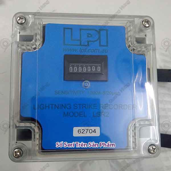 Bộ Đếm Sét LSR2 (LPI) – THI CÔNG CHỐNG SÉT